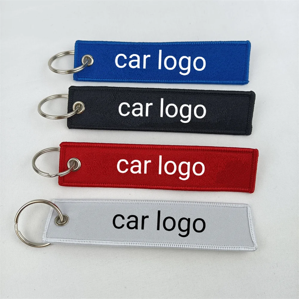 Car-Keychain-Fabric-Keyring-for-Bmw-Mercedes-Jeep-Ford-Honda-Toyota ...