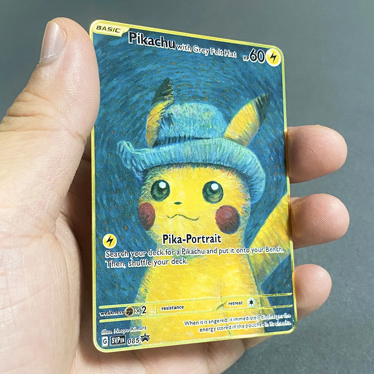 Pokemon-Iron-Cards-Gold-Vmax-Card-Pikachu-Charizard-English-Metal-Cards ...