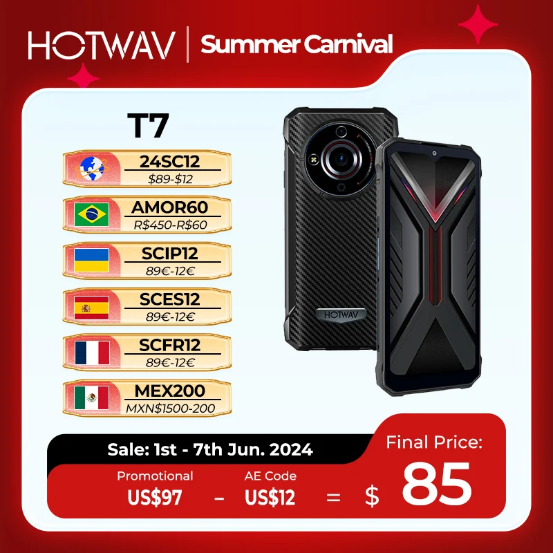 HOTWAV-T7-Rugged-Smartphone-Ultra-Thin-6-52-HD-Display-21MP-Rear-Camera ...