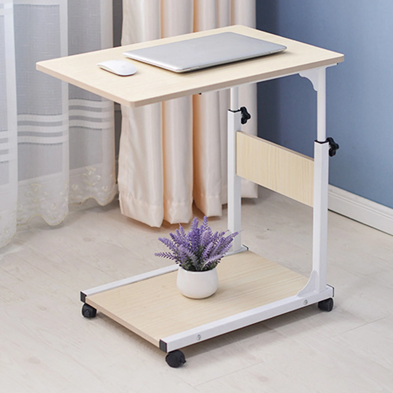 Modern-Simple-Bedroom-Table-Small-Tea-Table-Mobile-Bedside-Table-Living ...