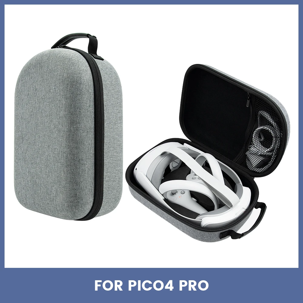 Hard EVA Portable Storage Bag for Pico 4 VR Accessories Headset Travel ...
