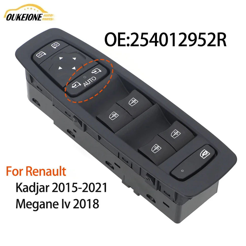 254012952R Electric Power Window Control Switch Glass Regulator Button ...