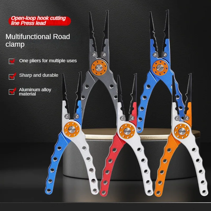 Fishing-Pliers-Line-Cutter-Multifunctional-Knot-Aluminum-Alloy-Scissors ...