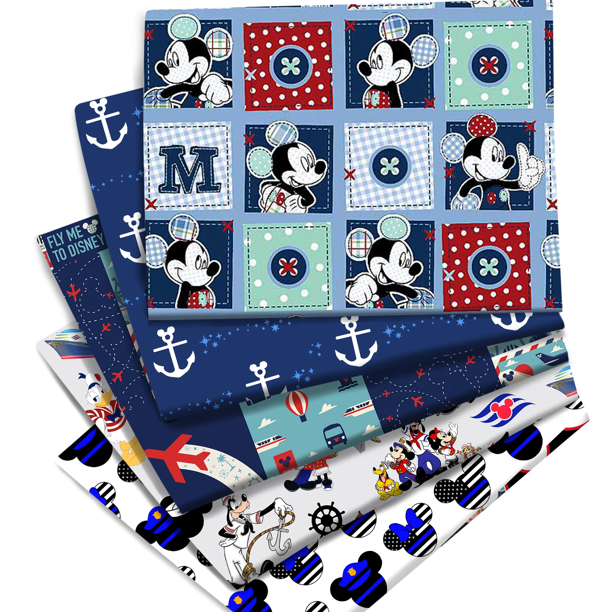Cotton Material Accessories | Disney Fabrics Clothes | Disney Cotton ...