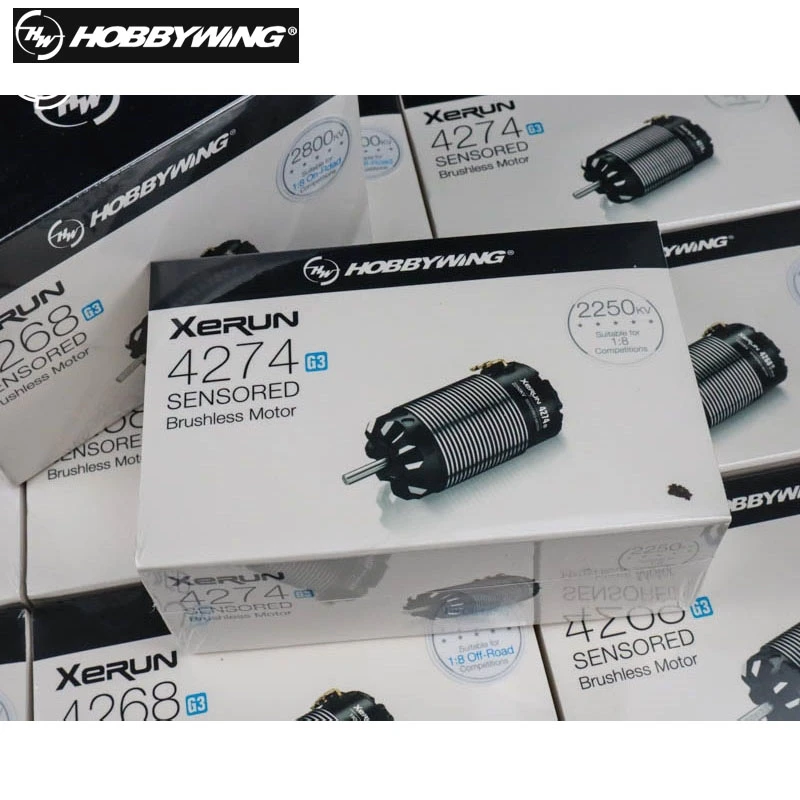 100% 오리지널 HobbyWing XeRun 4274 4268, SD G3 센서 브러시리스 4 극 인러너 모터, 1/8 1/ ...