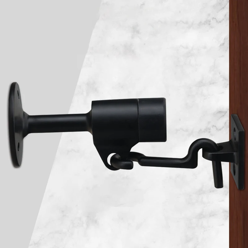 Heavy Duty Door Stopper with Hook, Door Holder Stop with Sound ...