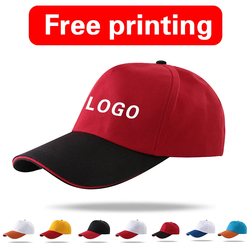 Customized-Cap-Logo-Free-Printing-Trucker-Casual-Men-Women-Baseball-Cap ...