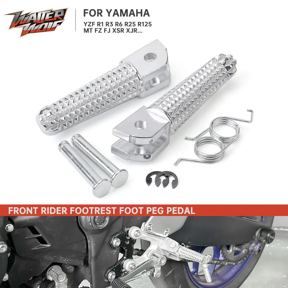 MT07-MT09-Front-Footrest-Foot-Peg-For-YAMAHA-MT03-MT10-MT25-MT-125-YZF ...