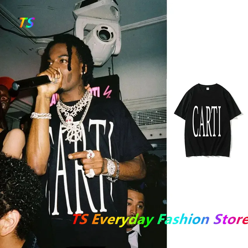 Rapper-Playboi-Carti-T-Shirt-Big-Font-V-As-Seen-on-Carti-Print-Men ...
