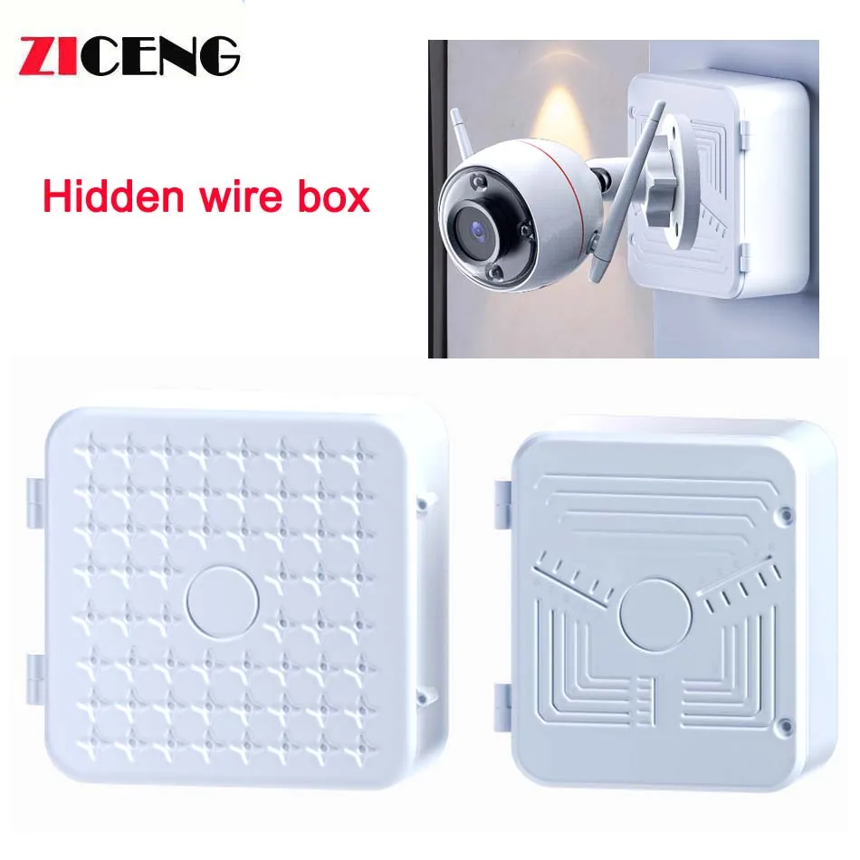 Waterproof-Junction-Box-CCTV-Camera-Video-Connector-Hidden-Wire-Box ...