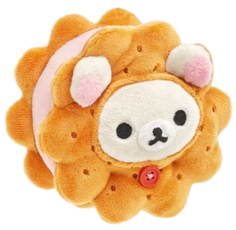 Cute Rilakkuma Retro Sweets Series Korilakkuma Bear Butter Strawberry ...