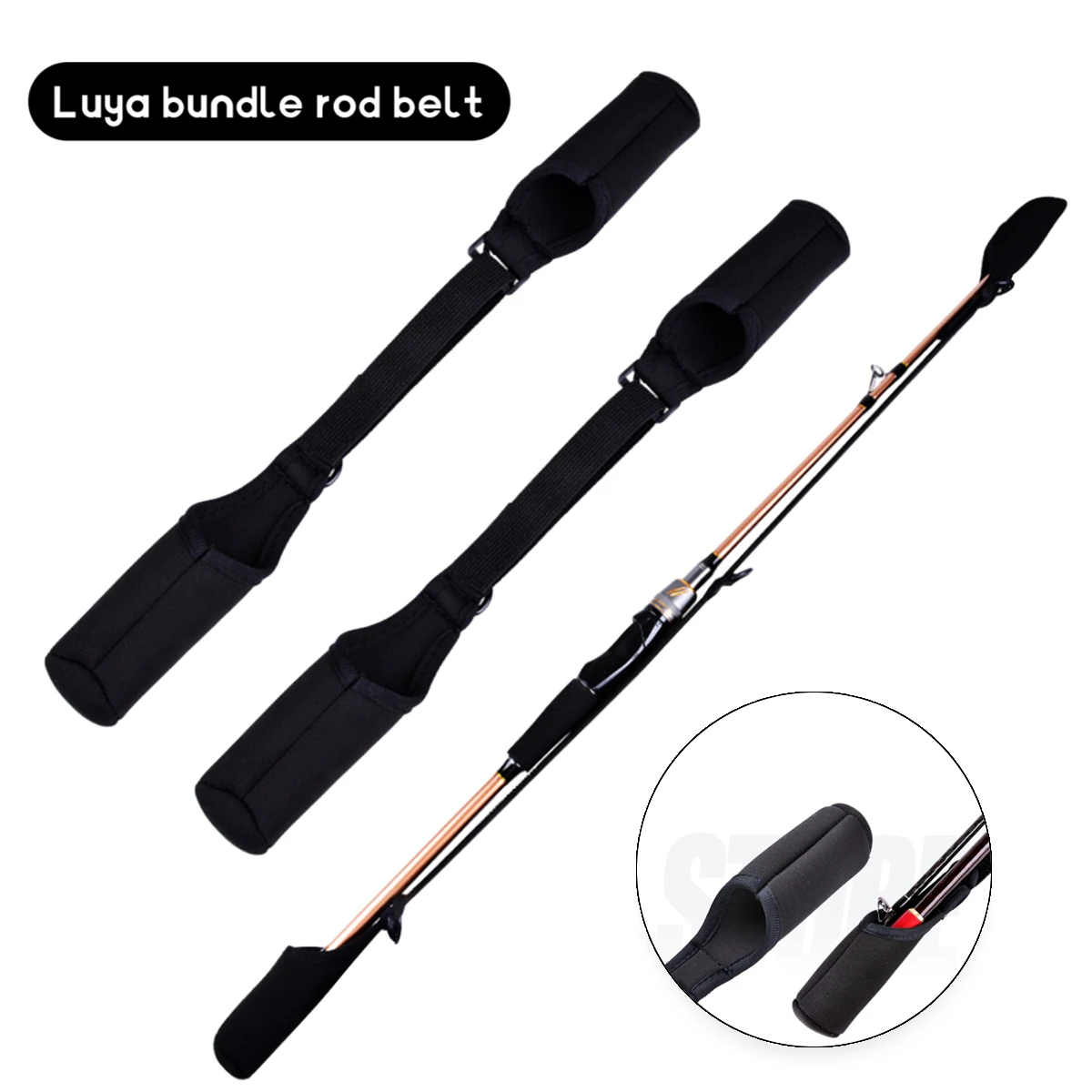 2-1PCS-Fishing-Rod-Socks-Srtap-Fishing-Pole-Sleeves-Belt-Rod-Protector ...
