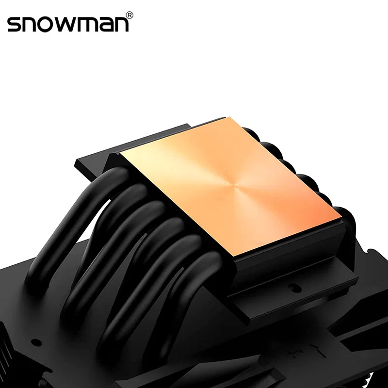 SNOWMAN-enfriador-de-CPU-6-tubos-de-calor-ARGB-120mm-PWM-4-pines ...