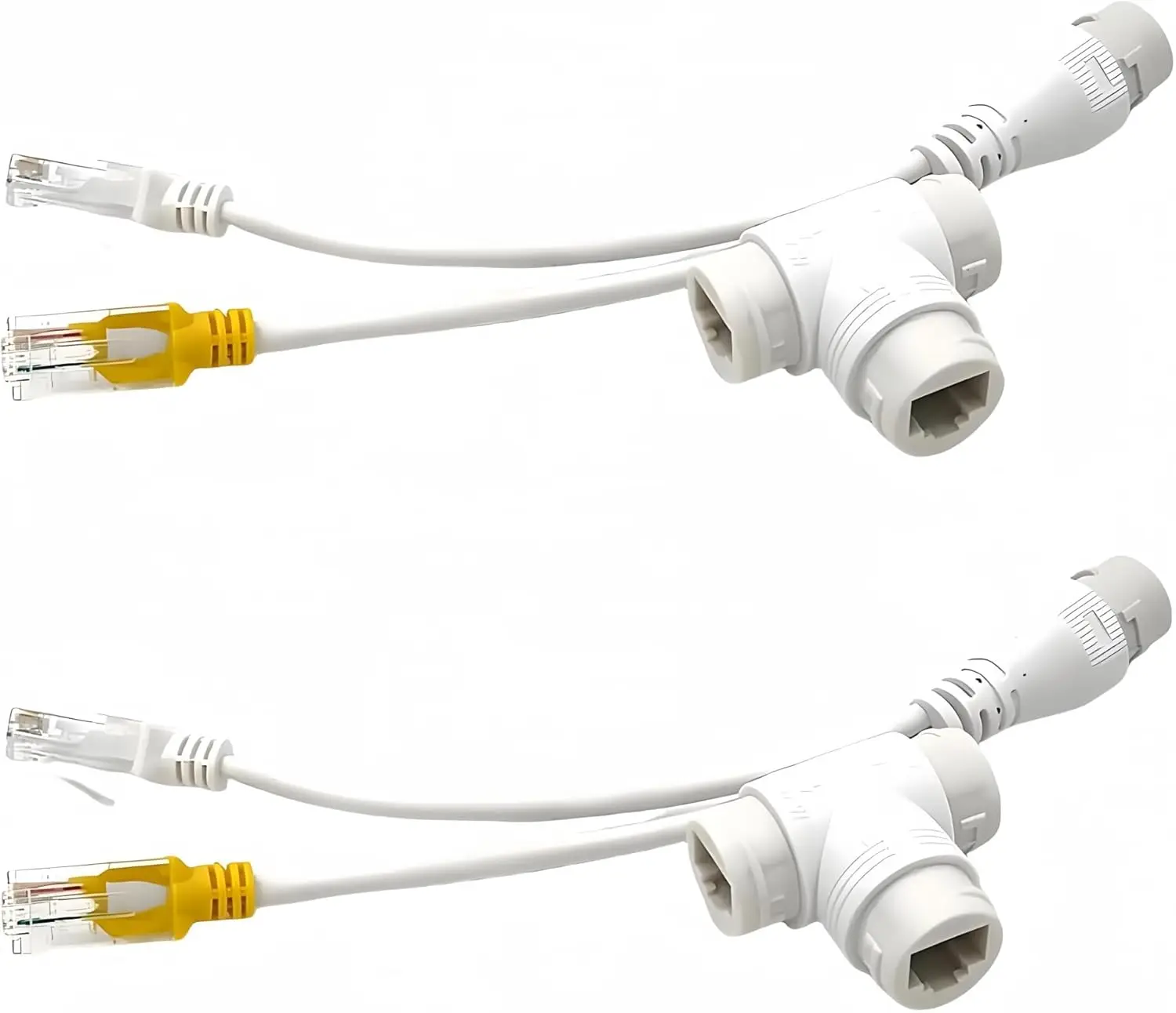 PoE Combiner/Mux, POE Splitter Network Cabling Connector 3-Way RJ45 for ...