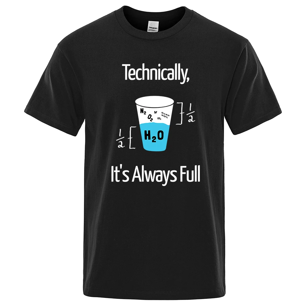 Technically-It-S-Always-Full-Scientific-Experiment-T-Shirts-Men-Fashion-Cotton-Shirt-Loose ...
