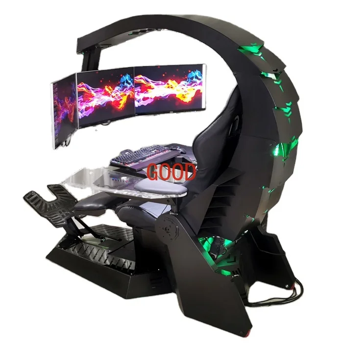 Silla-de-Gaming-el-ctrica-con-Escorpi-n-asiento-bi-nico-ajustable ...