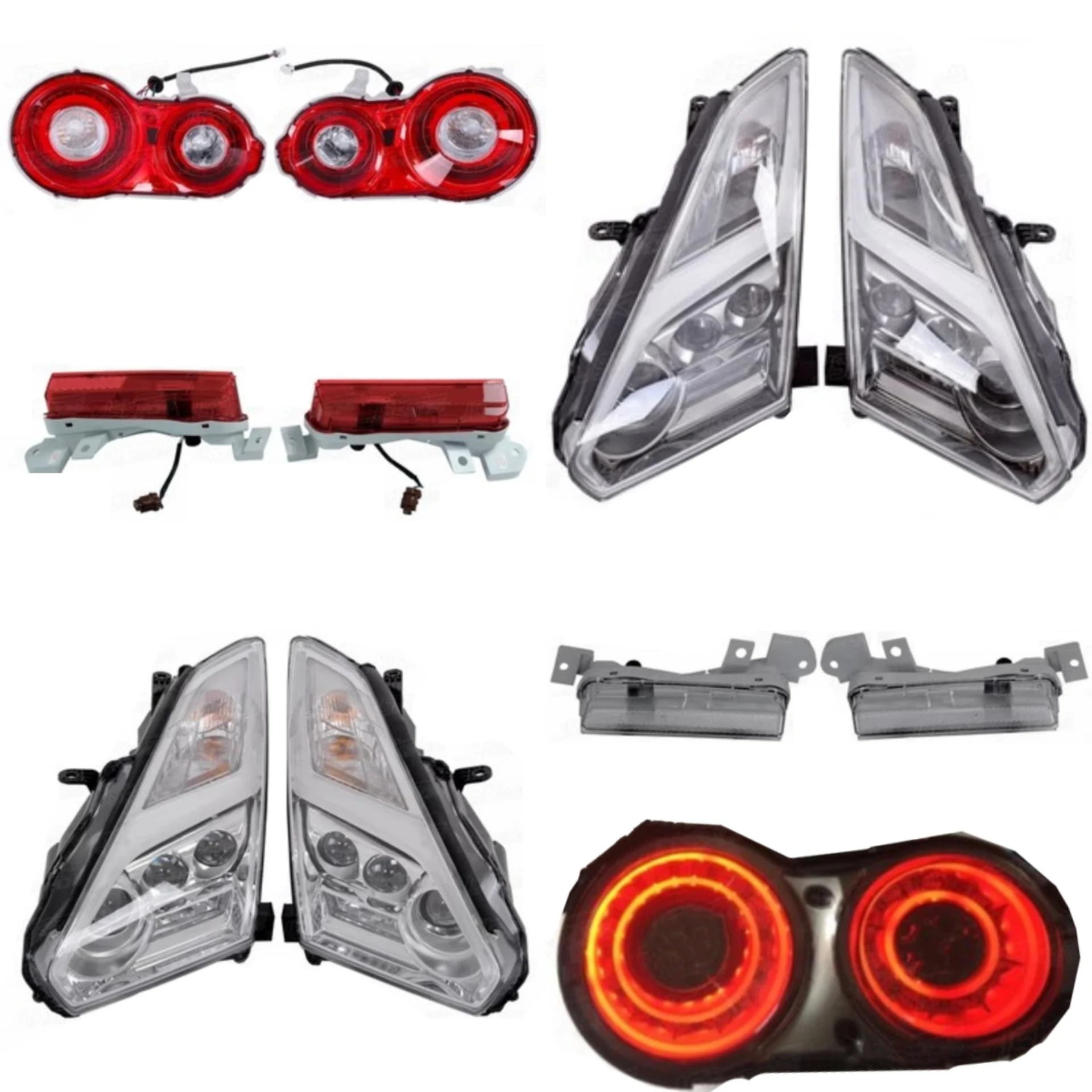 Led-Headlight-Taillight-Assembly-for-Nissan-GTR-R35-Upgraded-New-Style ...