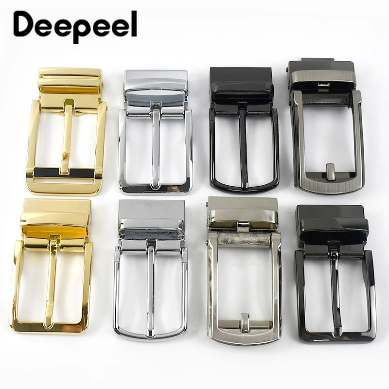 1Pc Deepeel Men Automatic Belt Buckles Zinc Alloy Metal Pin Buckle ...
