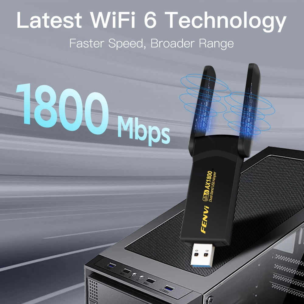WiFi-Adapter-AX1800-WiFi6-5G-2-4G-1800Mbps-USB-WiFi-Card-Dongle-for ...