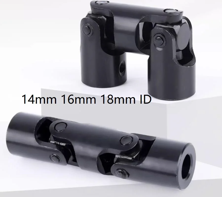 14mm-16mm-18mm-ID-three-sections-Cross-universal-joint-coupling-double ...