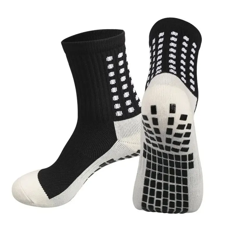 Non-Slip-Friction-Breathable-Mid-Length-Cushioning-Soccer-Socks ...