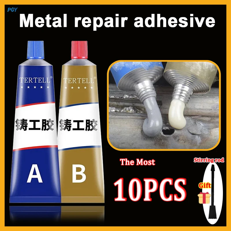 10/6/4/2Pcs Metal Repair Adhesive High Strength Bonding Sealant Weld ...