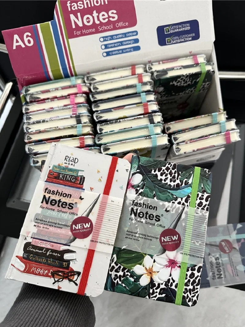 A6-Hardcover-Embossed-Notebook-Cover-Diary-Agenda-Planner-Paper-Cover ...