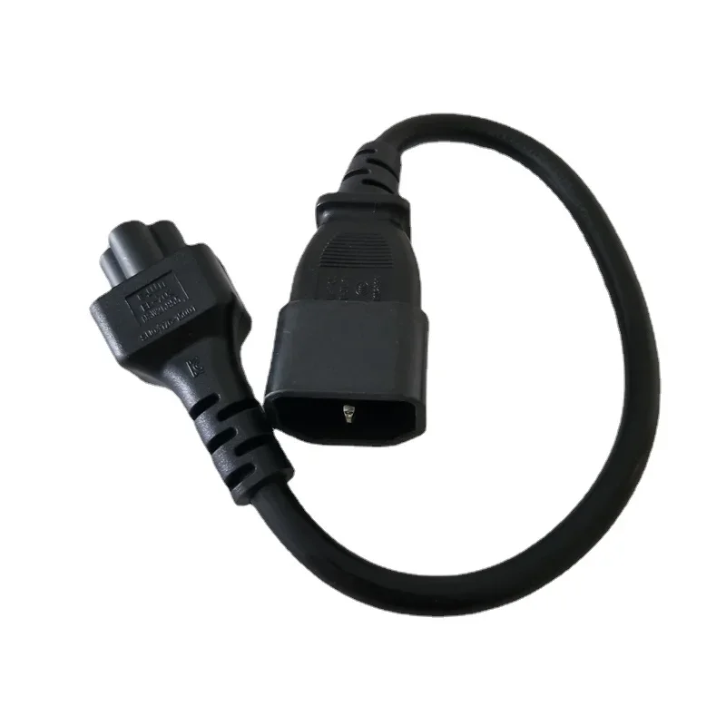 IEC320 C14 to C5 Male Female PDU PSU Computer Adapter Convter Power ...