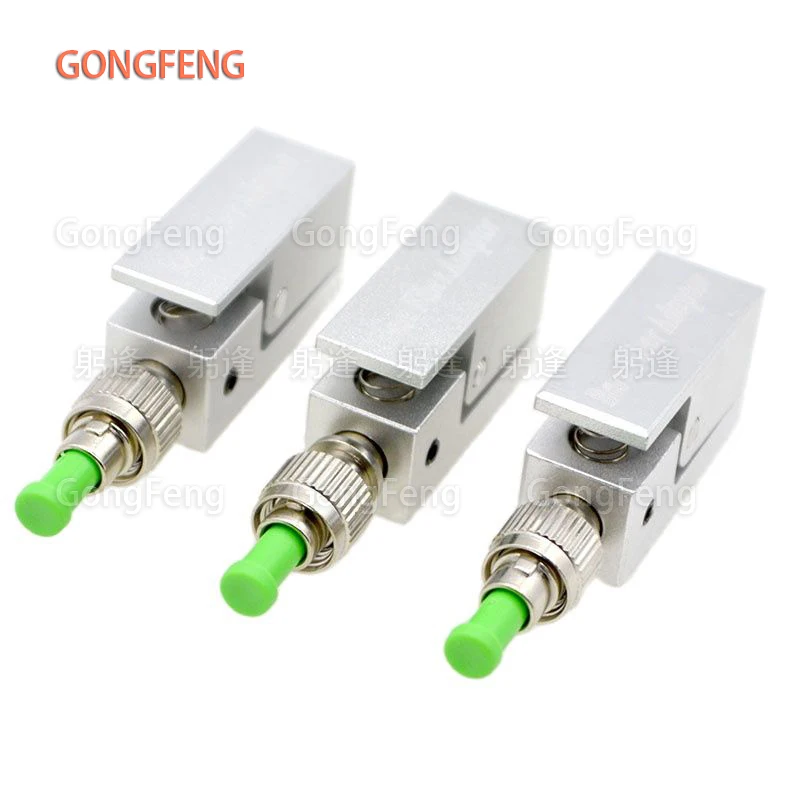 GONGFENG 10PCS New Fiber Optic Connector FC Square Bare Adapter Flange ...