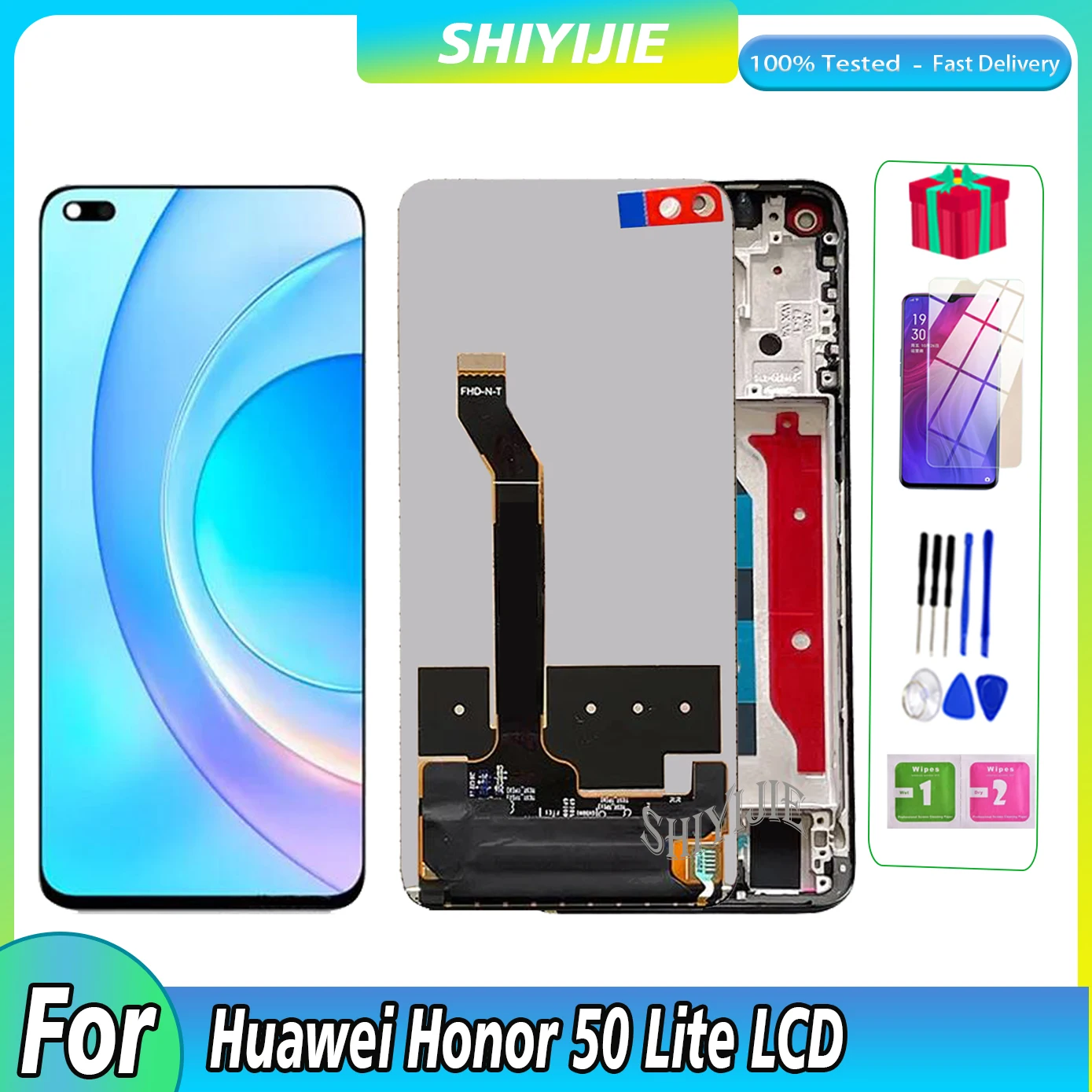 6-67-LCD-For-Huawei-Honor-50-Lite-LCD-Touch-Screen-Display-Digitizer ...