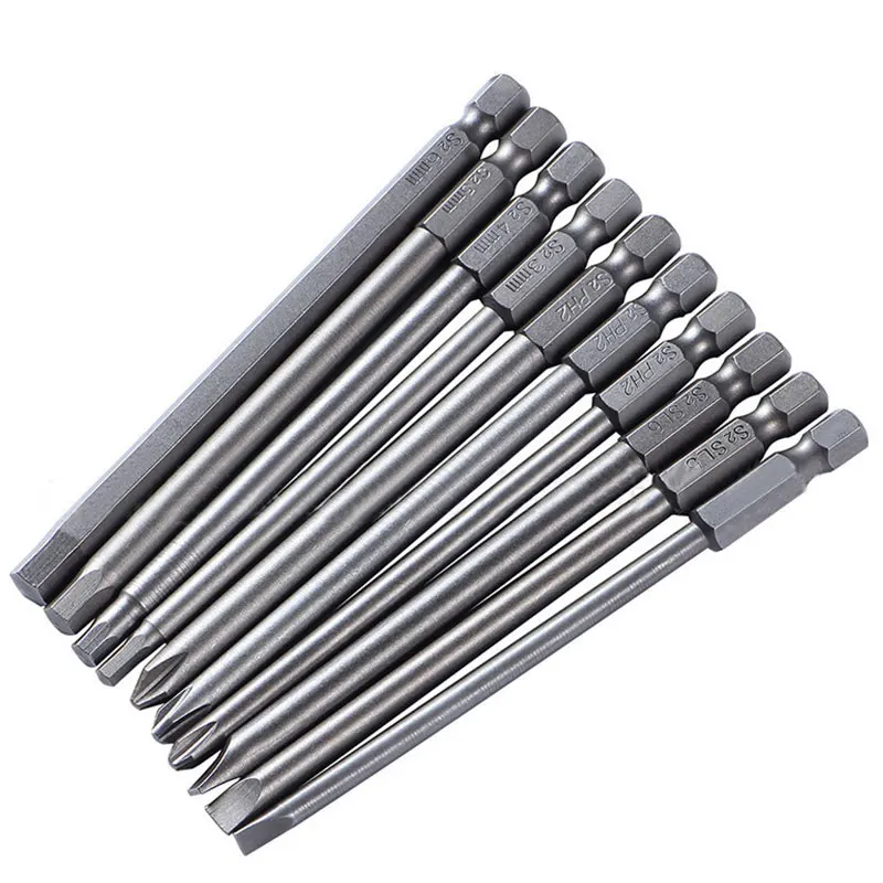 10pcs-Screwdriver-Set-SLOTTED-Phillips-Hex-Combination-Batch-Head-S2 ...