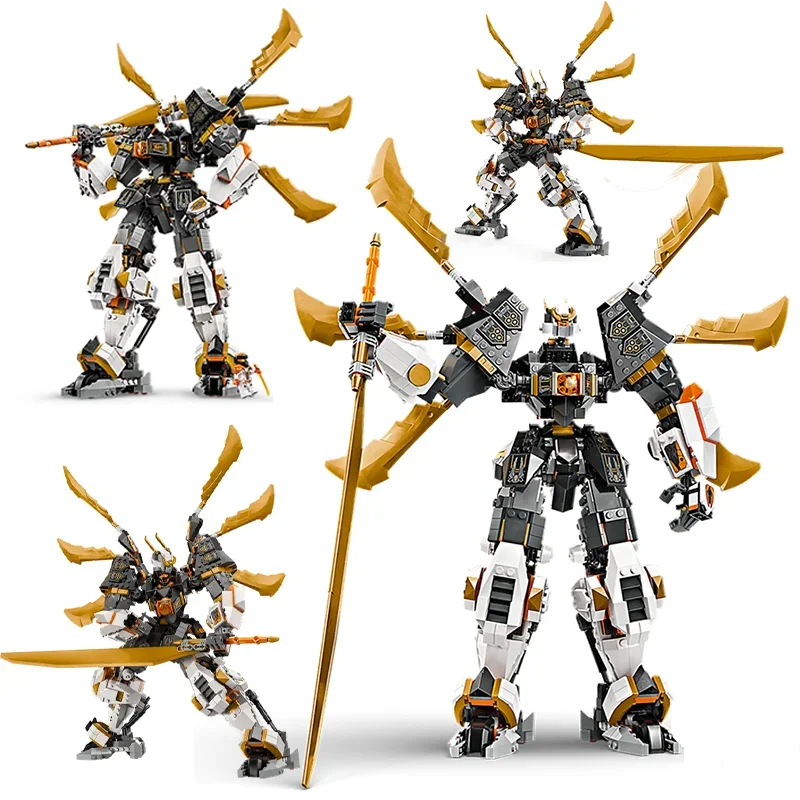 1055PCS Phantom Titan Mechanical Robot Model 71821 Assemble Home ...