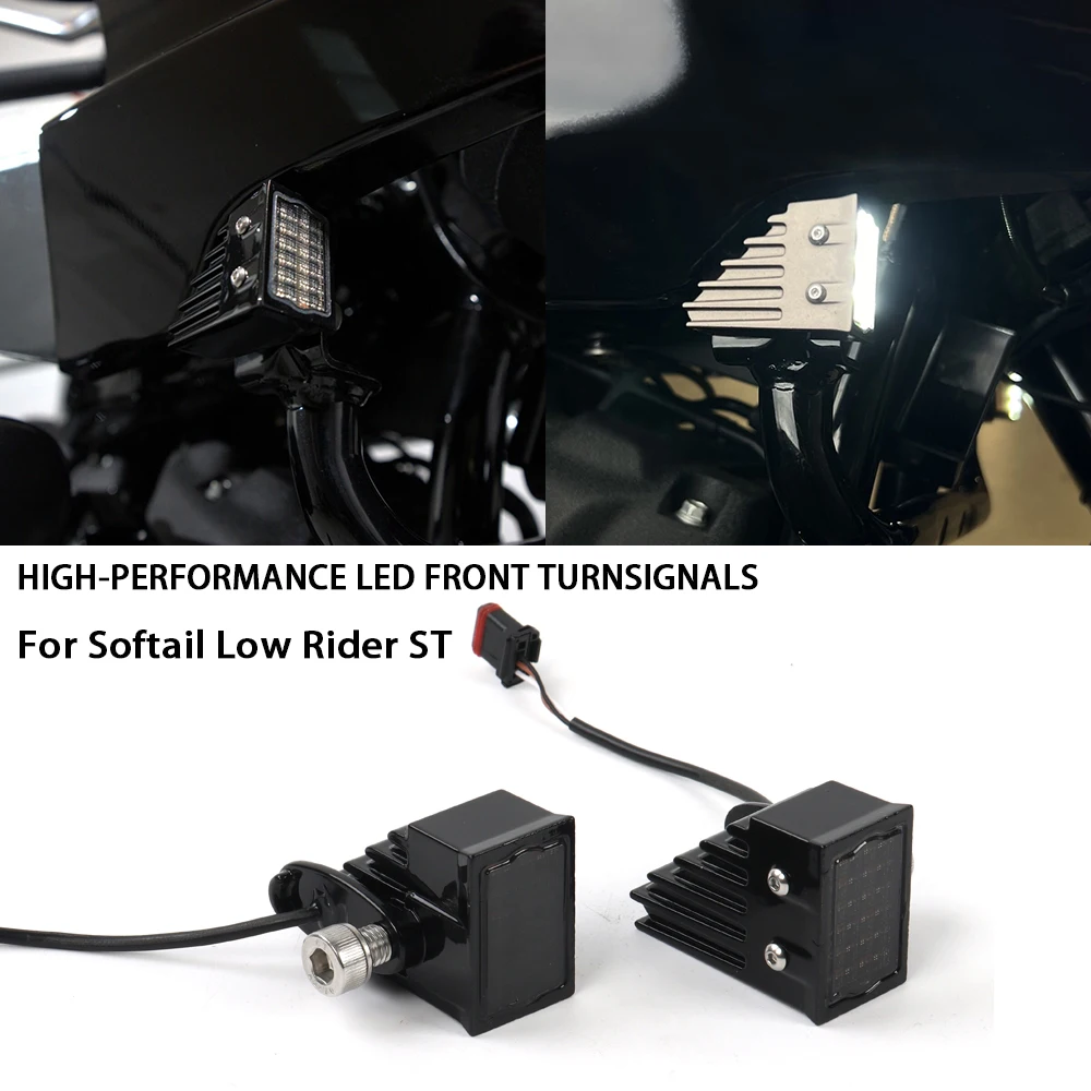 NEW Motorcycle LOW RIDER ST HIGH-PERFORMANCE LED FRONT TURNSIGNALS For ...