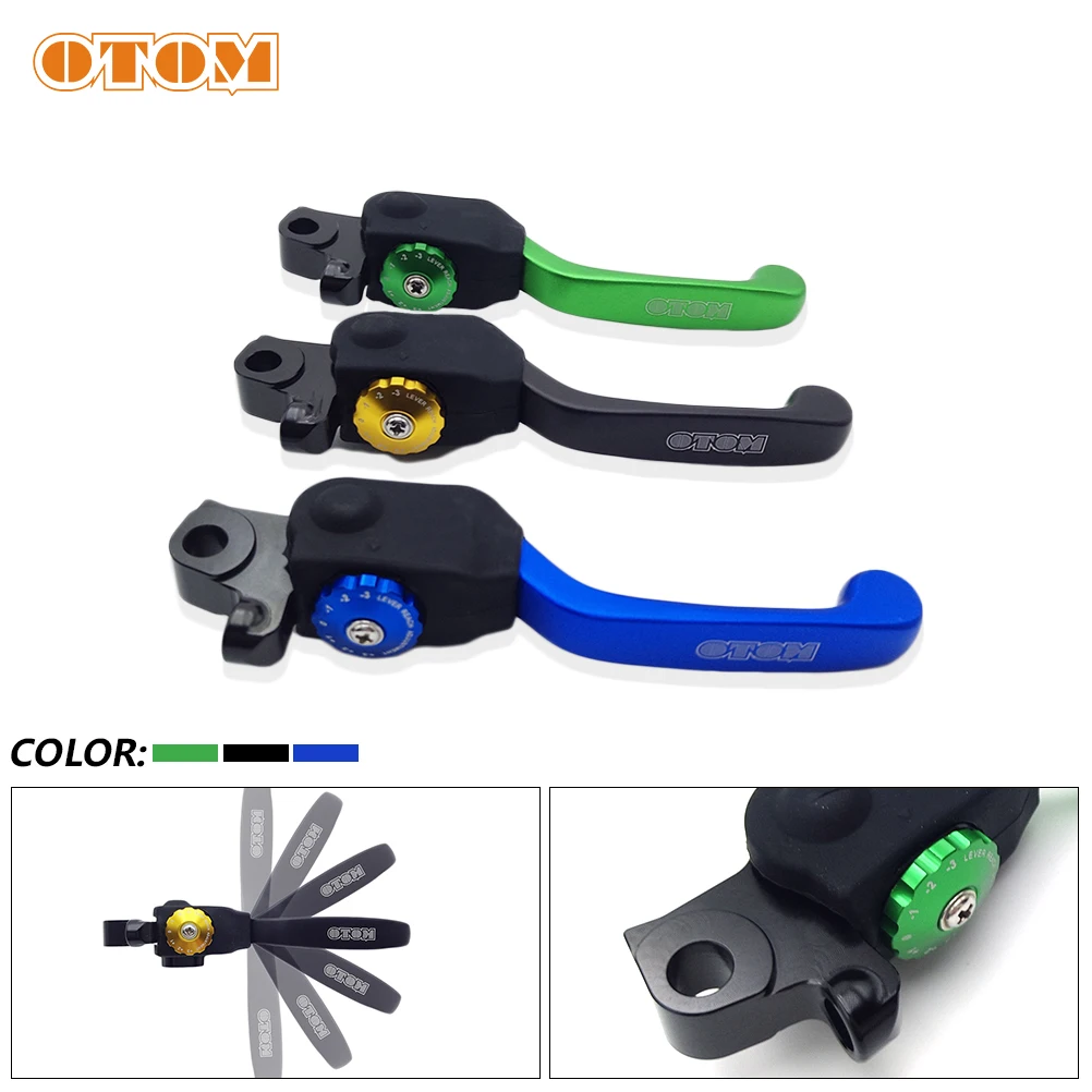 OTOM-Motorcycle-Front-Brake-Levers-Pivot-Brake-Motocross-Folding-Brake ...