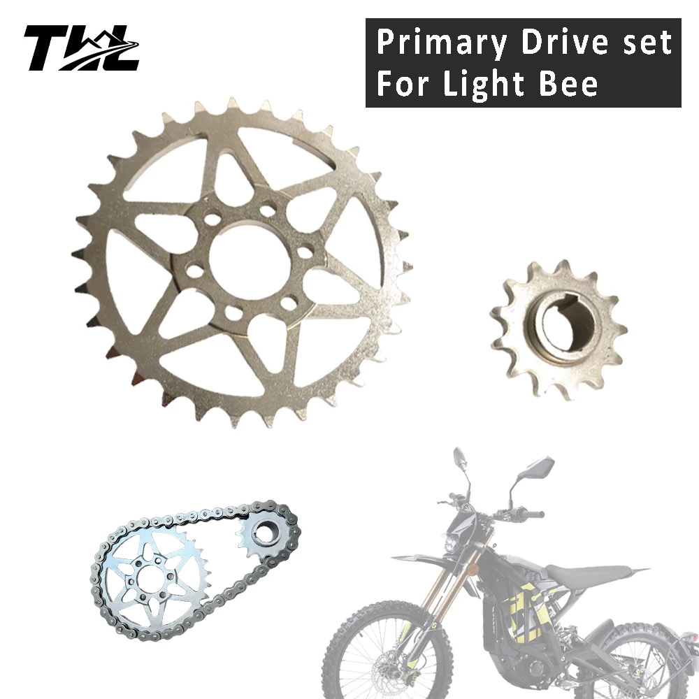 420 Primary Drive Sprocket Set For Surron Light Bee Electric Dirt Bike ...
