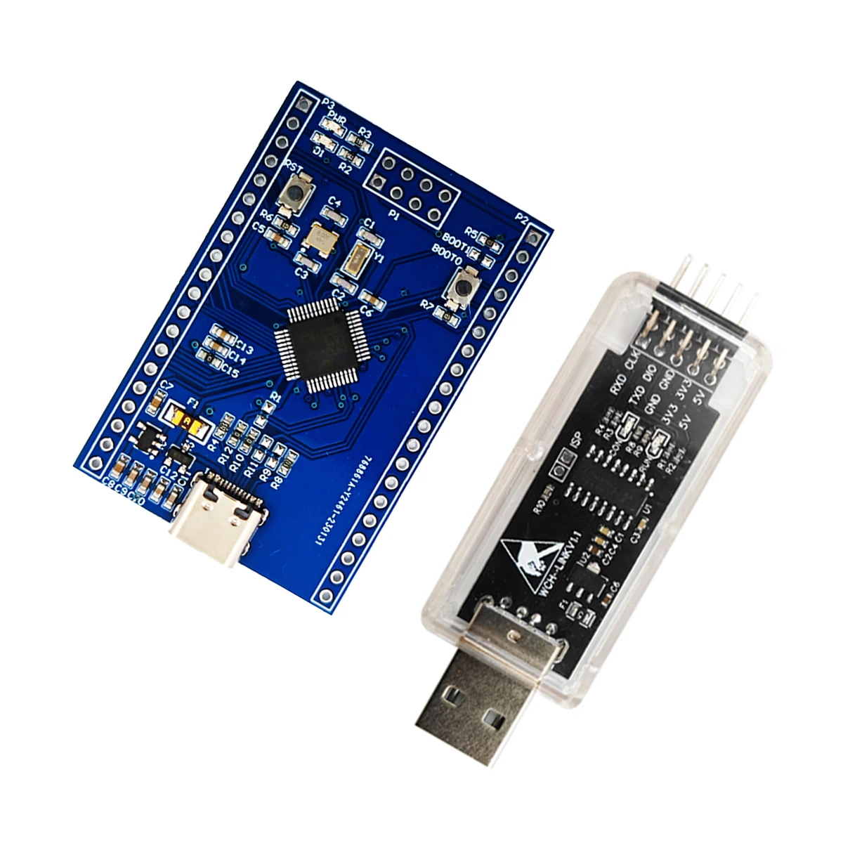 MCU RISC V 코어 보드, STM32F103C8T6 대체 가능, CH32V103C8T6| | - AliExpress