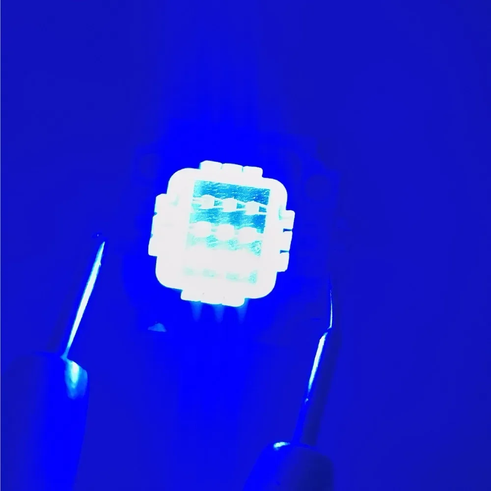 High Power LED Chip Blue 460nm 10W 20W 30W 50W 100W for DIY Light Plant ...