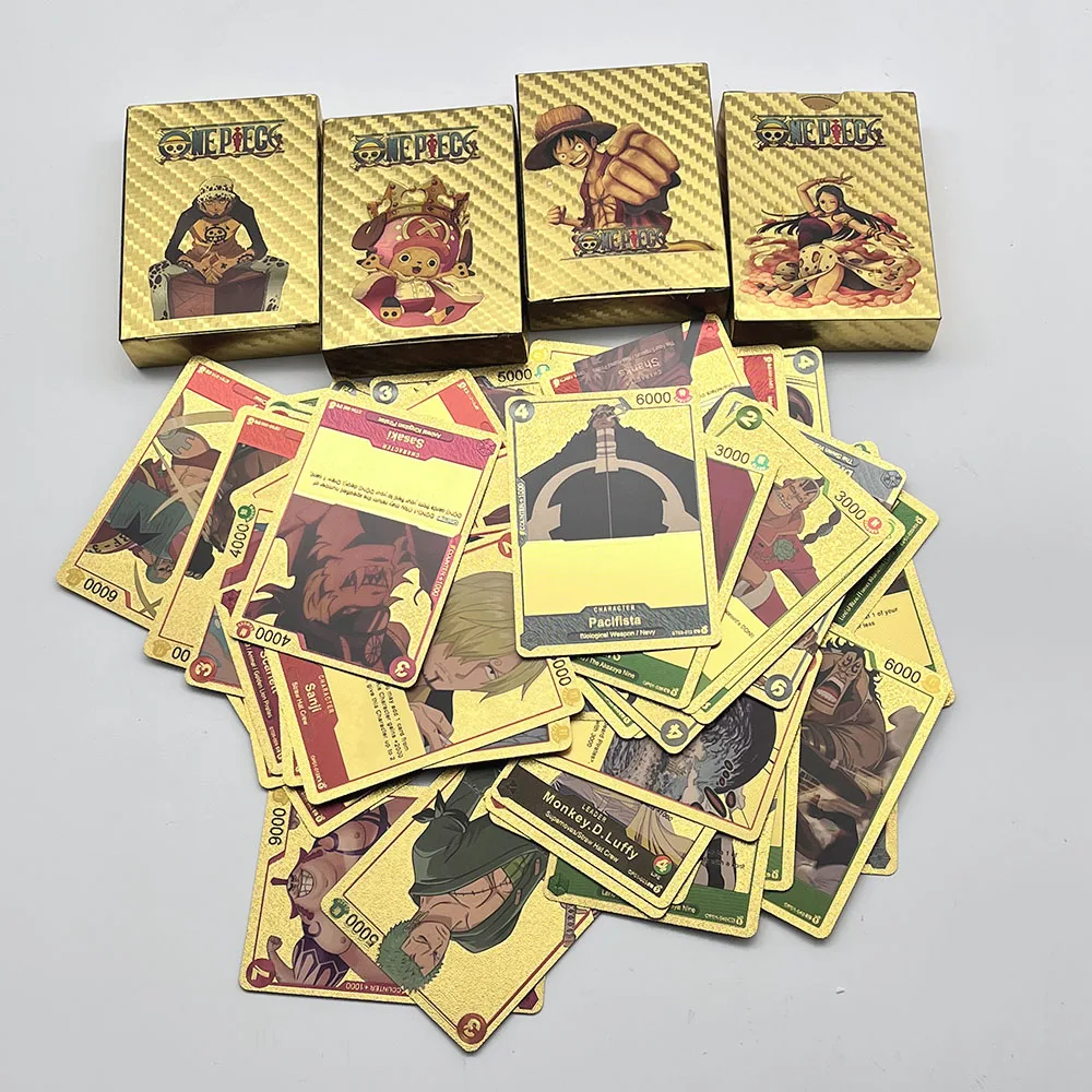 Anime-Piece-Gold-Card-English-Version-Nami-Luffy-SR-SSR-Rare-Trading ...