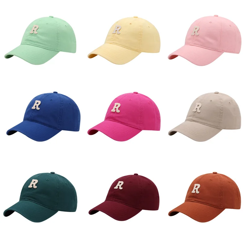 Embroidered-Letter-R-Baseball-Cap-for-Men-and-Women-Snapback-Hip-Hop ...