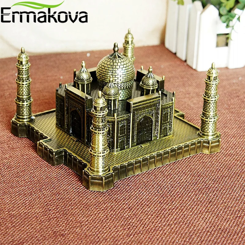 Ermakova Taj Mahal Model Metal Antique Bronze Indian Building Figurine ...