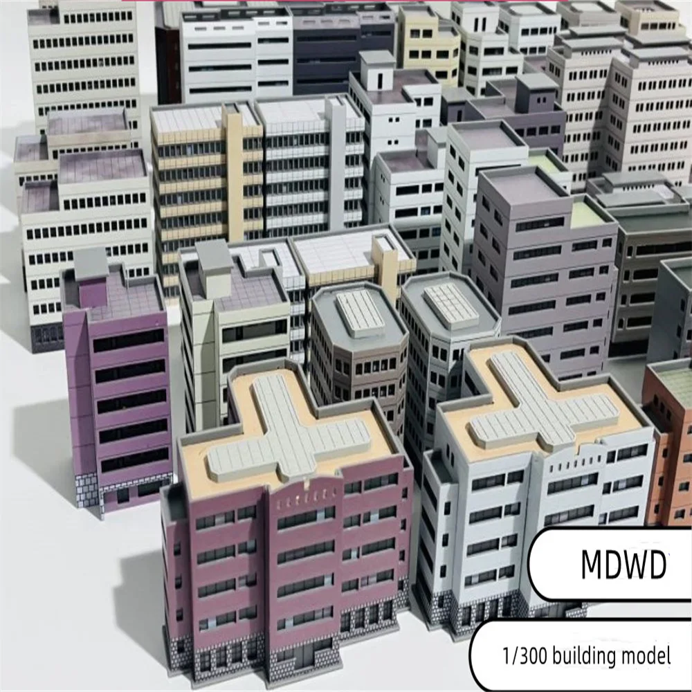 Architecture-1-300-ABS-Building-Scene-Plastic-Assembly-Model-Train ...