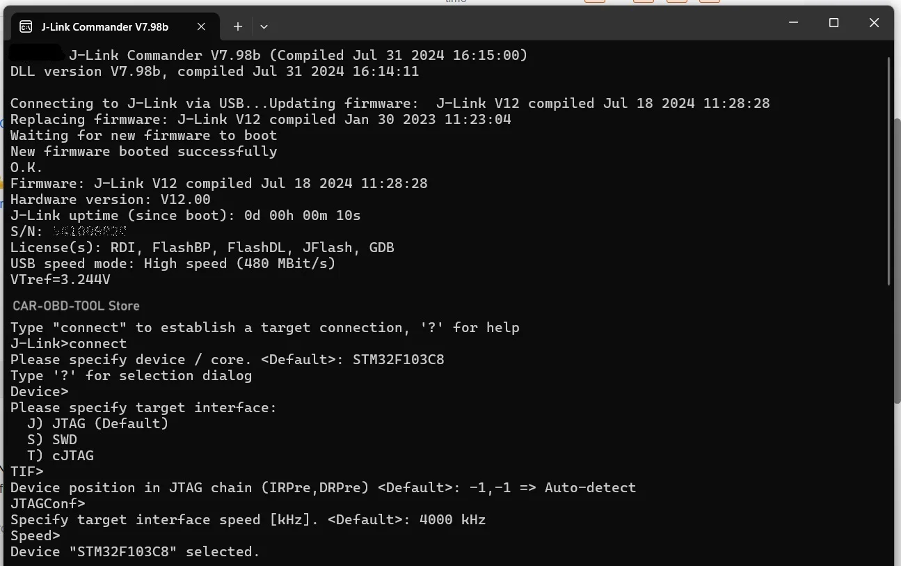 Новый для ARM Emulator Debugger для J-link V12 Jlink V12 PK Jlink V9 ...
