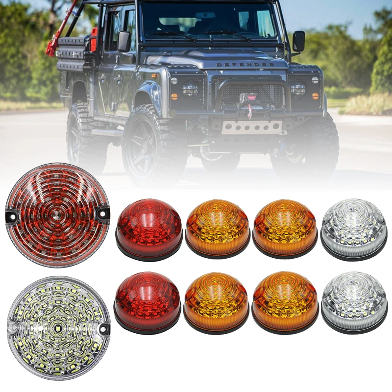 For-Land-Rover-Defender-1983-2016-Colorful-Lens-LED-Update-Complete ...