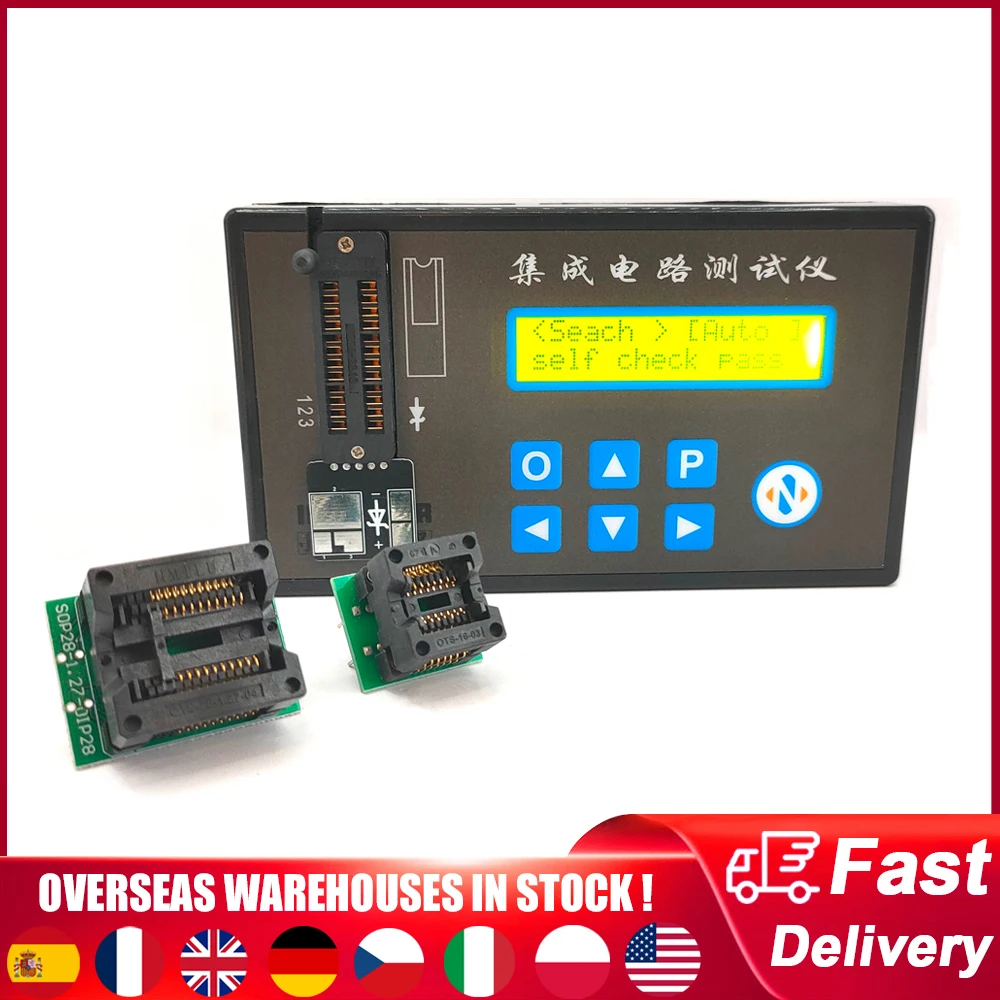 LED-Integrated-Circuit-Tester-Transistor-Diode-Triode-Tester-Integrated ...
