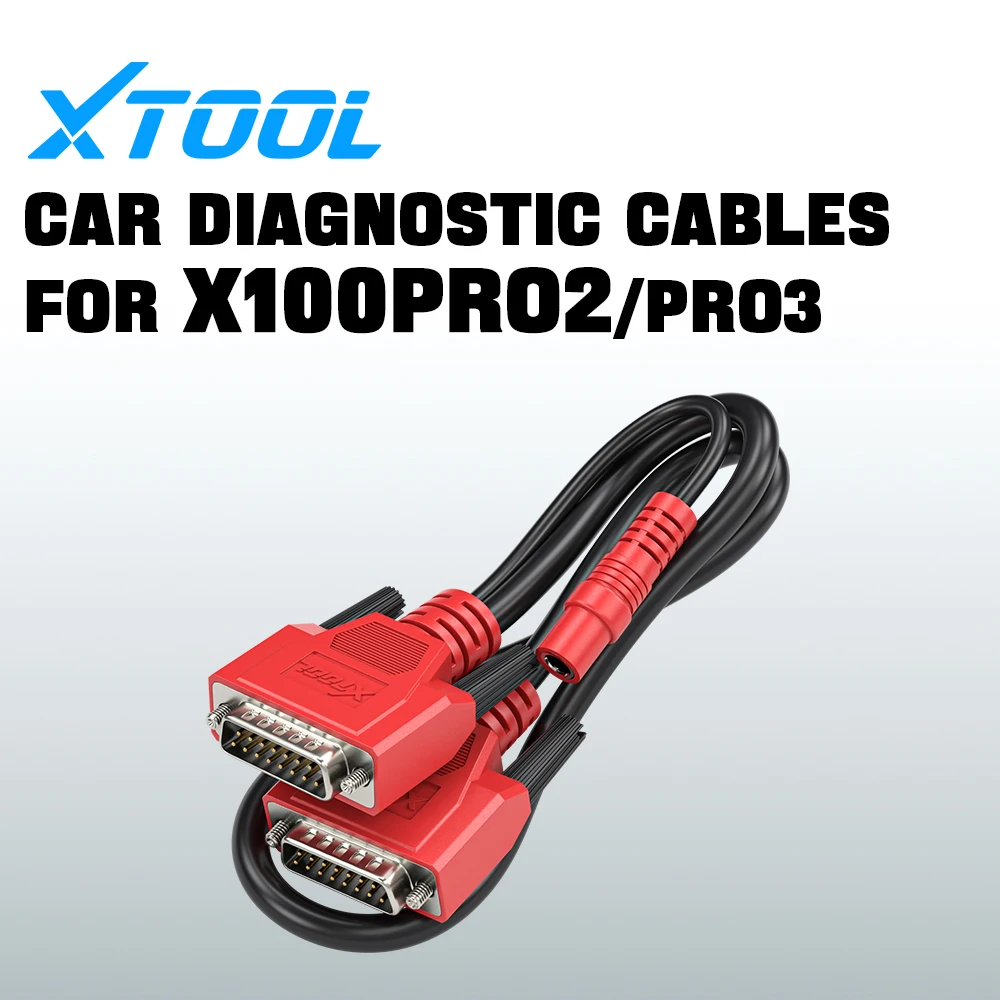 XTOOL-Car-Diagnostic-Cables-For-X100PRO2-PRO3-16pin-OBDII-Adapter-Work ...