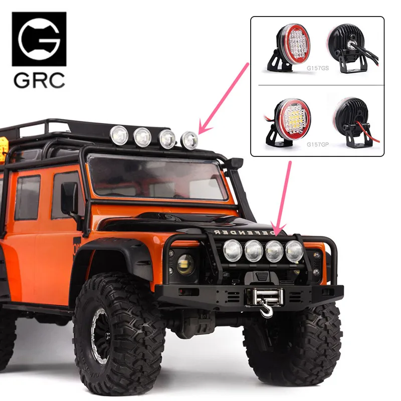 AXSPEED LED Headlight Spotlight Kit For 1/10 RC Car Crawler TRX4 - With ...