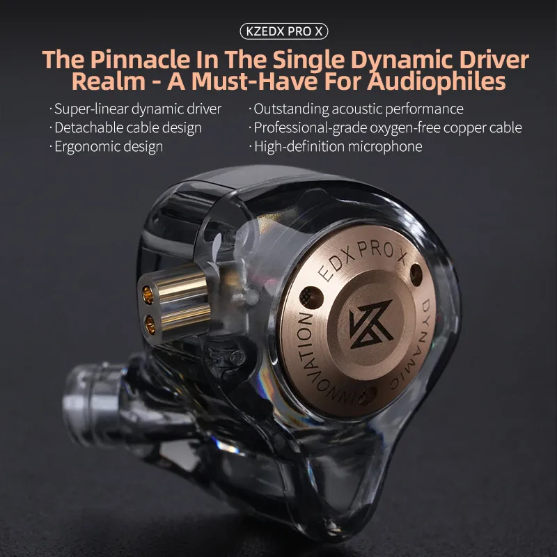 Kz-edx-pro-x-dynamische-Fahr-kopfh-rer-In-Ear-berwachung-Ohr-st-psel ...