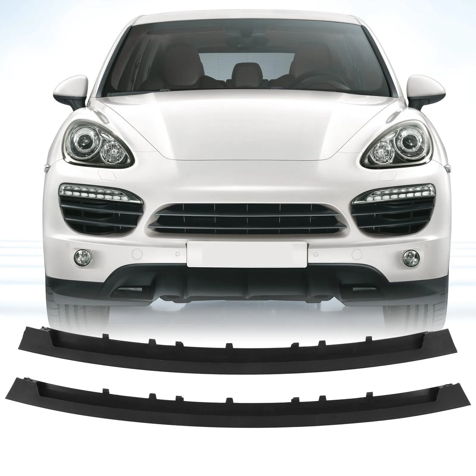 1-Pair-of-Car-Front-Bumper-Center-Grille-Molding-Trim-95850597300 ...