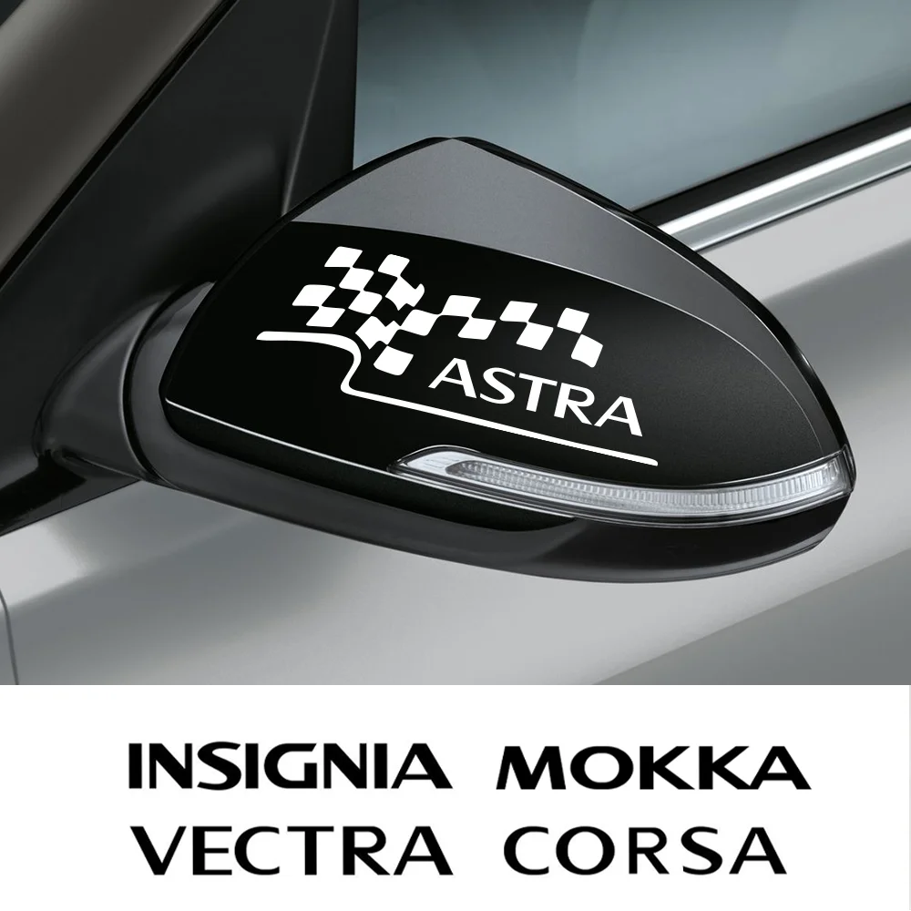 Car-Rearview-Mirror-Stickers-For-Opel-Vauxhall-Astra-Corsa-Grandland-X ...