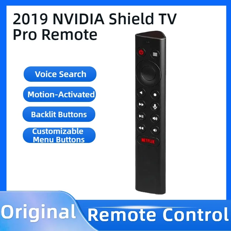 NVIDIA-Shield-TV-Pro-2019-Control-remoto-original-producto-oficial-para-Android-TV-Control-de ...